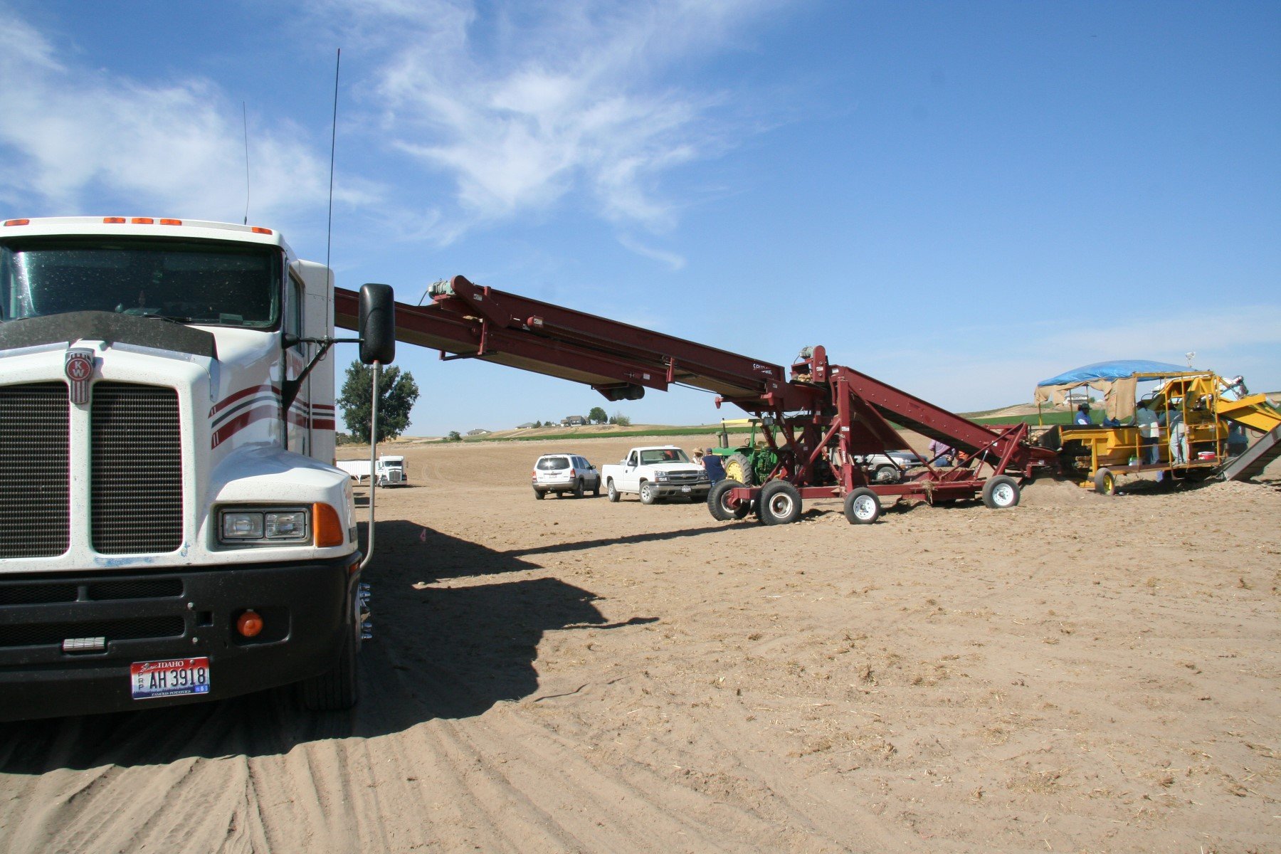 Transport of potatoes